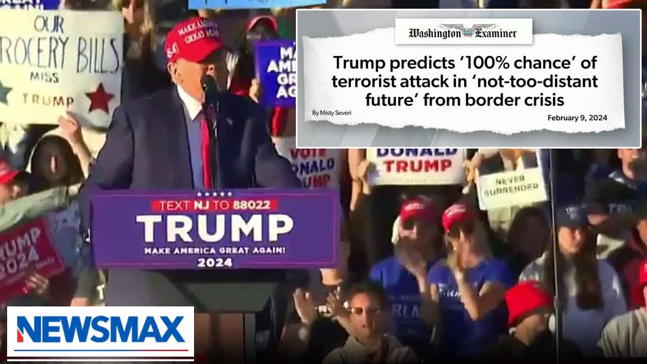 Trump is correct to point out border terrorist threat: Charles Marino | National Report - RVIVR