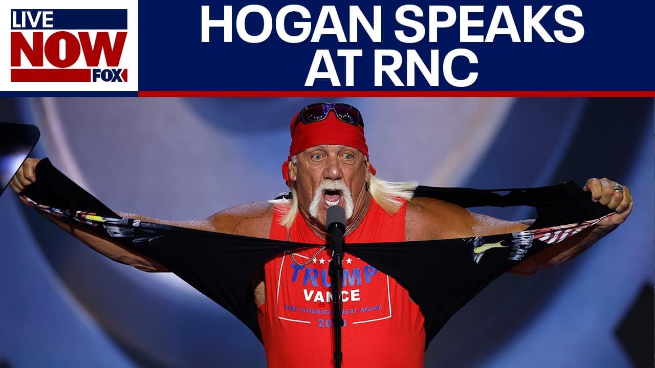 Watch: Hulk Hogan full speech at 2024 RNC | LiveNOW from Fox - RVIVR