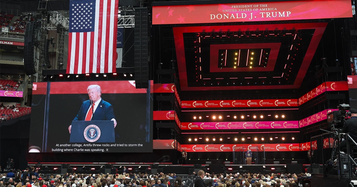 Forgiveness and revival: Charlie Kirk celebrated at memorial service - RVIVR