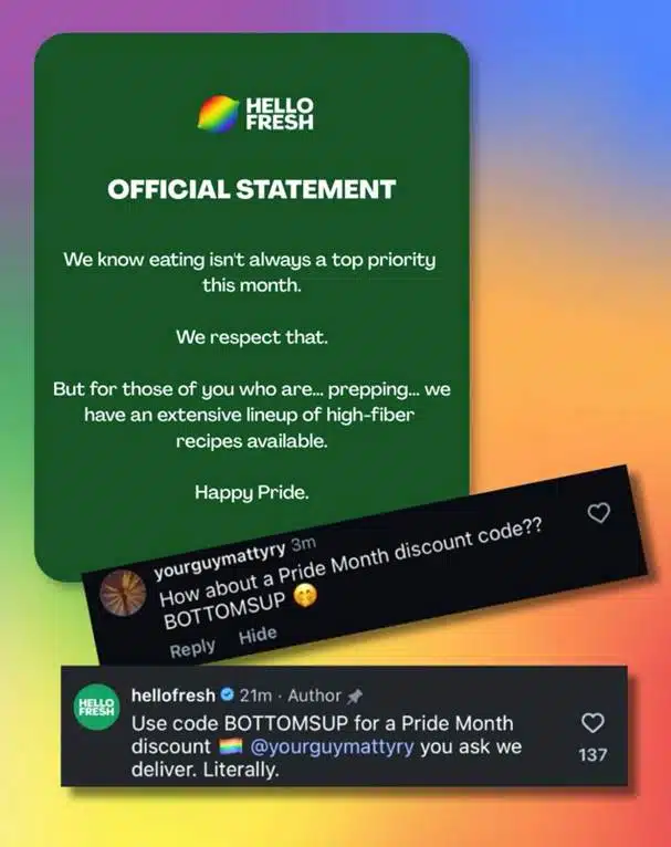 Hello Fresh’s Repulsive Ad Reinvigorates Hatred For Pride Month - RVIVR
